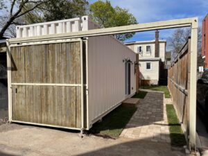 She Put a Container Unit in the Backyard: Innovative Space Solutions!