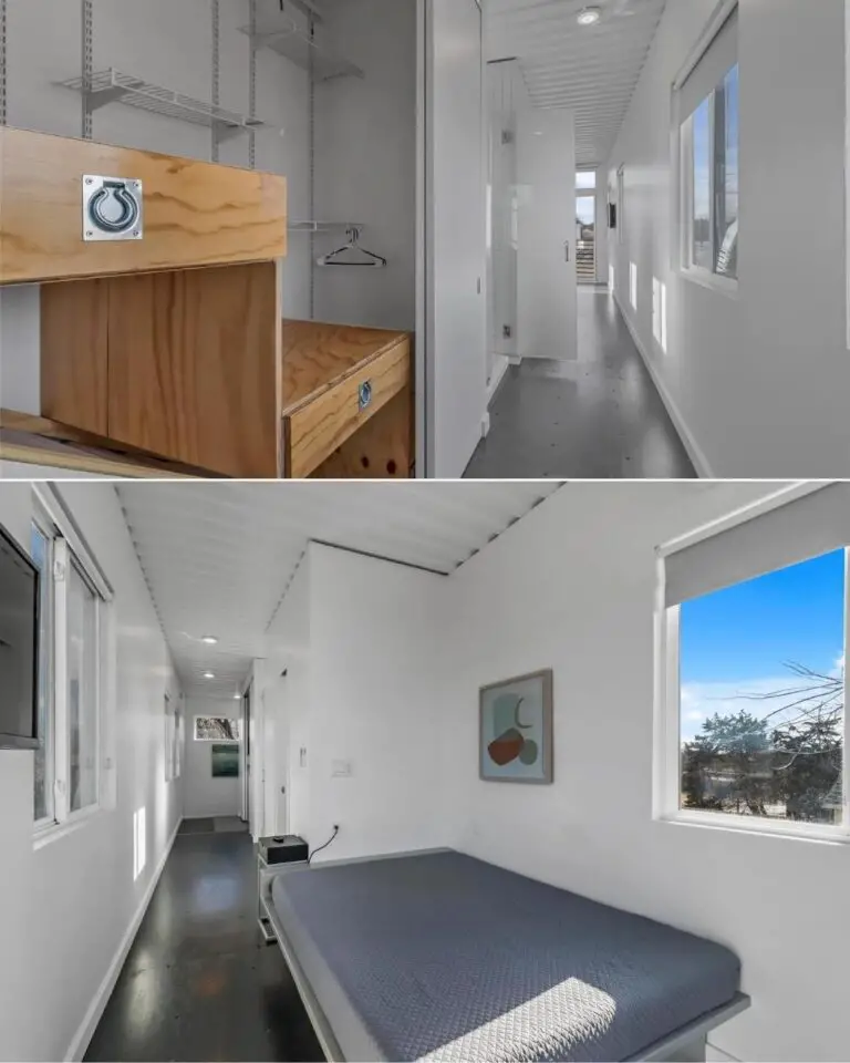 Vertical Living in a 3-Story Shipping Container Home