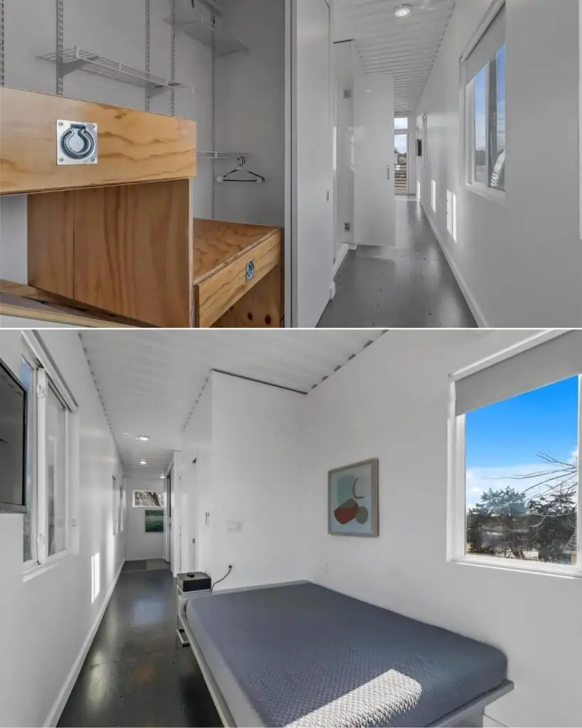 Vertical Living in a 3-Story Shipping Container Home