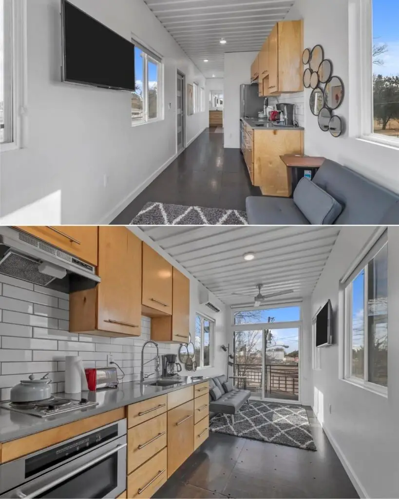 Vertical Living in a 3-Story Shipping Container Home