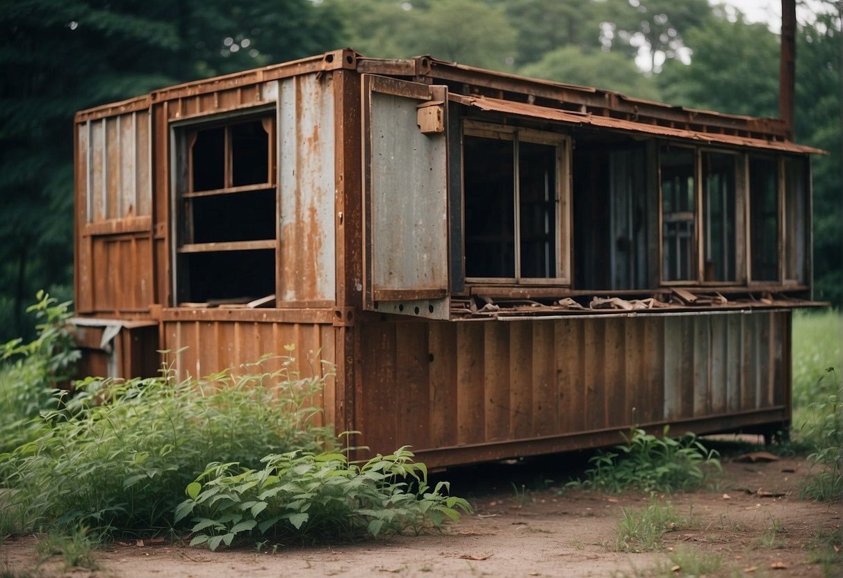 Rust Problems on Your Shipping Crate House Still a Headache? Try This.