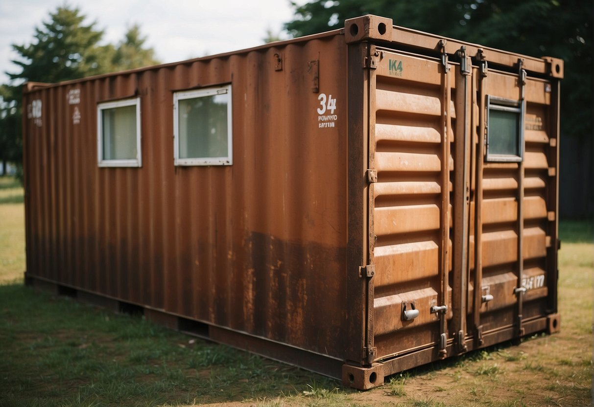 Rust Problems On Your Shipping Crate House Still A Headache Try This