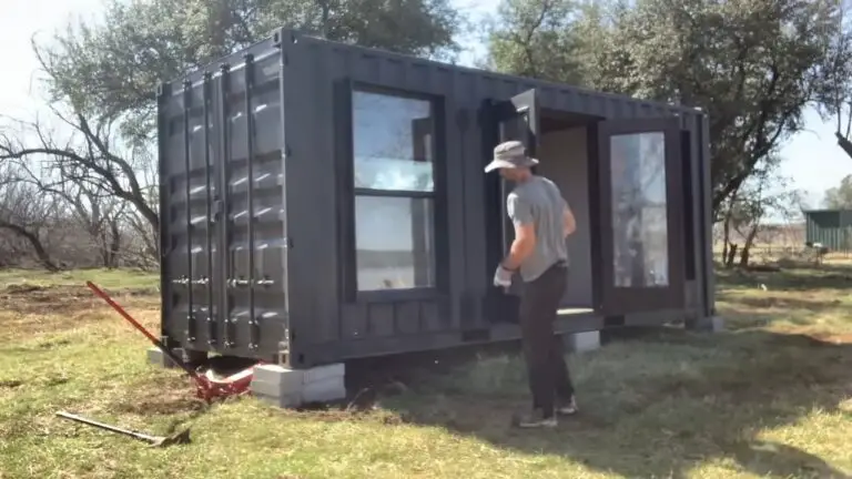 How to Build Your Own Shipping Container Cabin for Under $6,000 - Watch ...