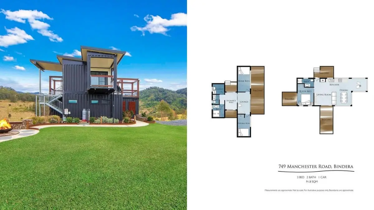 3 Bedroom Shipping Container Homes Australia - 8 Real Examples