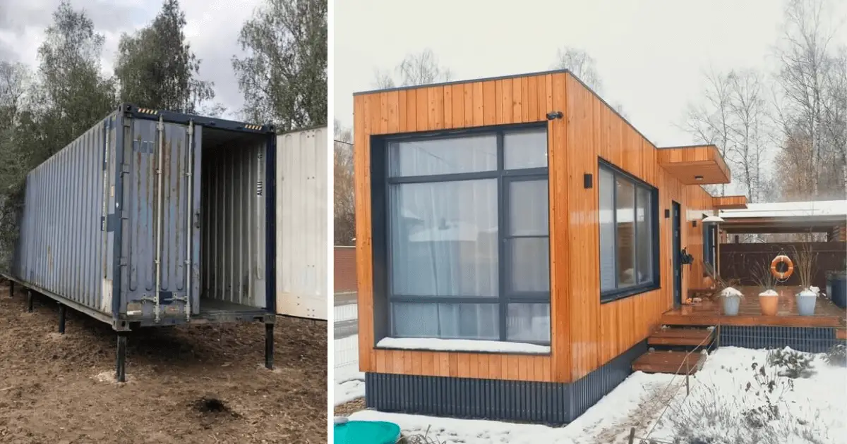 Discovering Compact Living: A Tour of a Modern Container Tiny Home