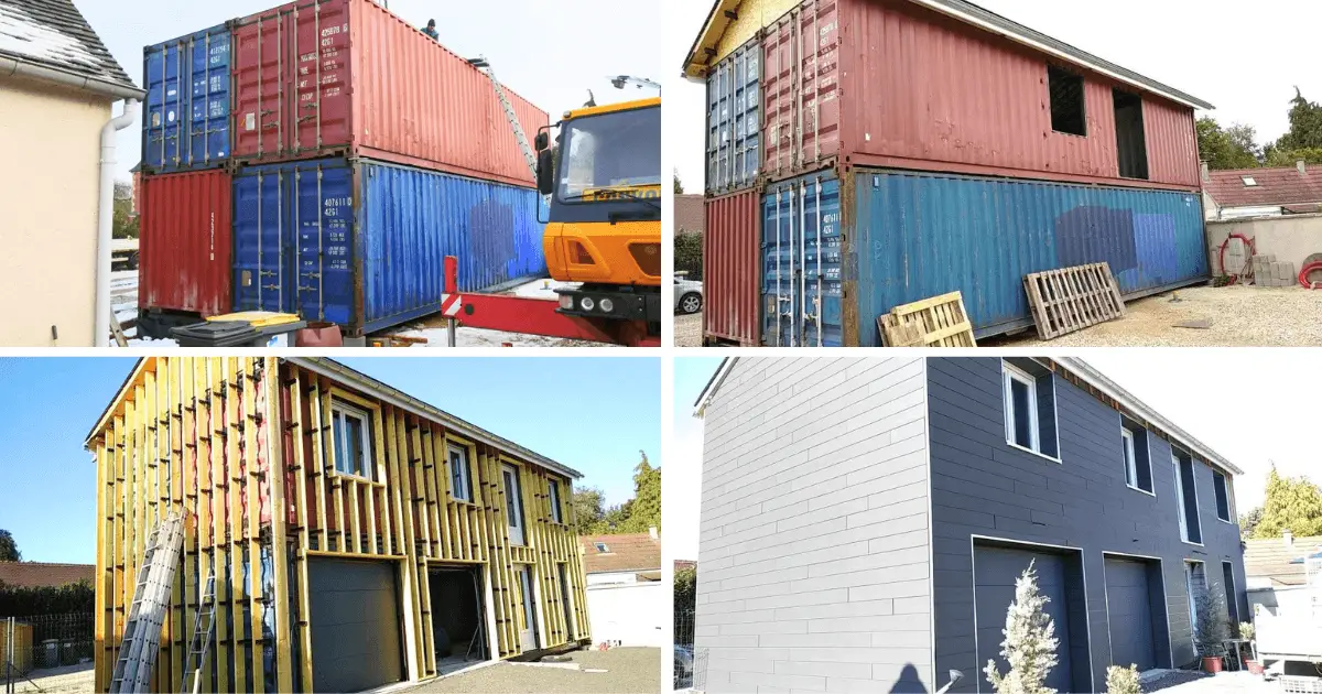 Patricia and Sebastian’s Home Made from 5 Shipping Containers (One is ...