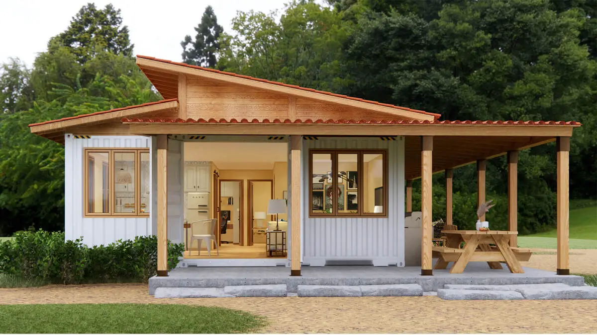 Wonderful 3 Bedroom Container House Design with Three 40 ft High Cube ...