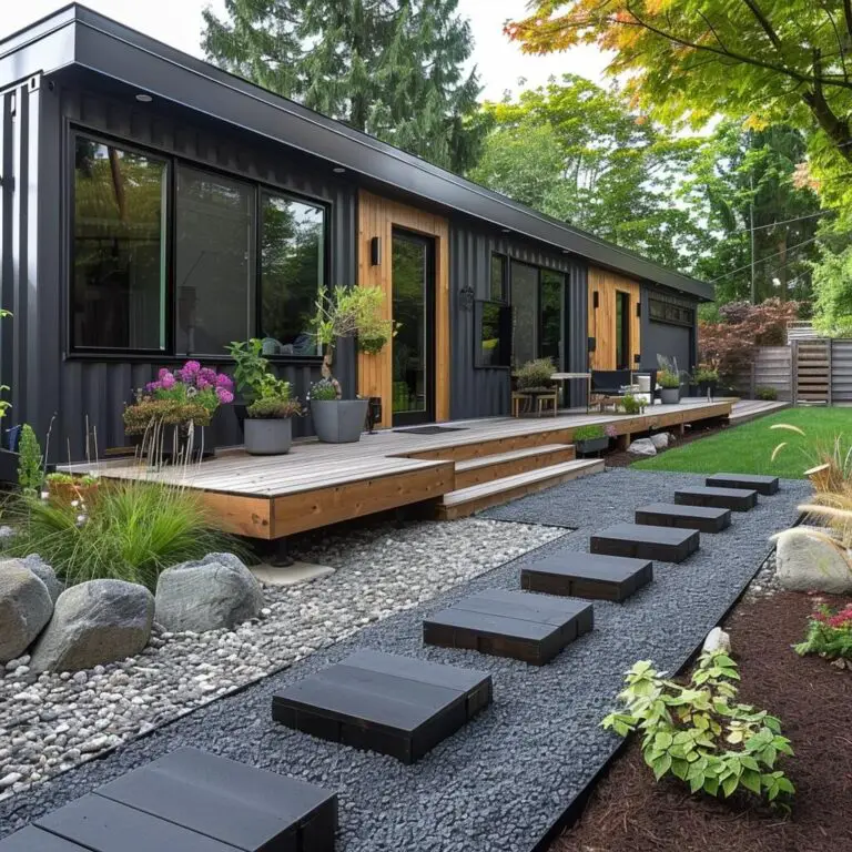 Master Your Container Home’s Outdoor Oasis with These 10 Creative Tips