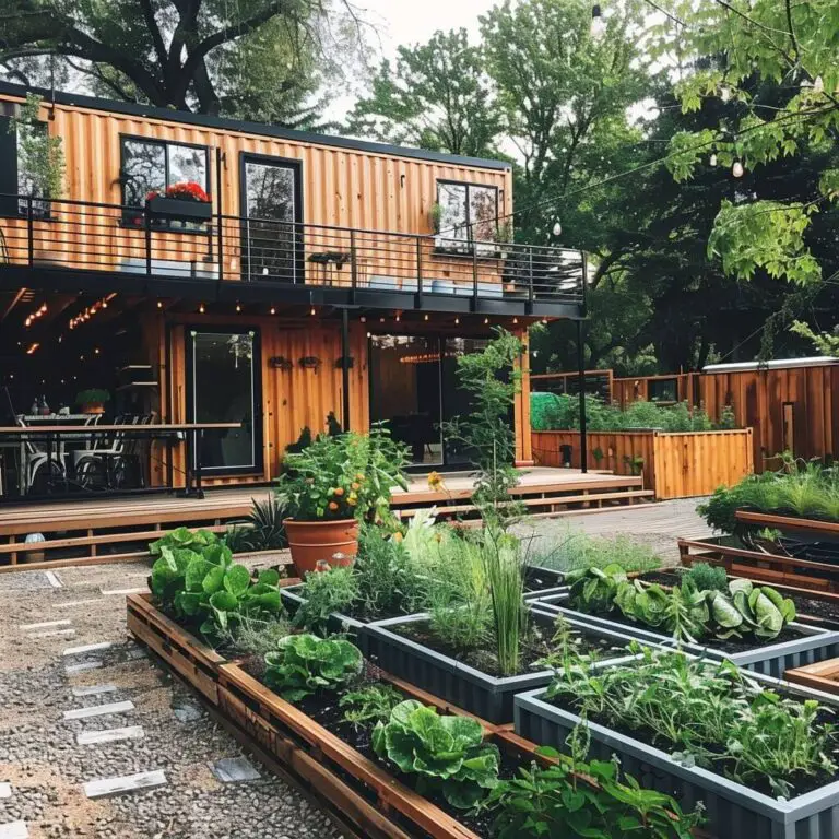 Master Your Container Home’s Outdoor Oasis with These 10 Creative Tips