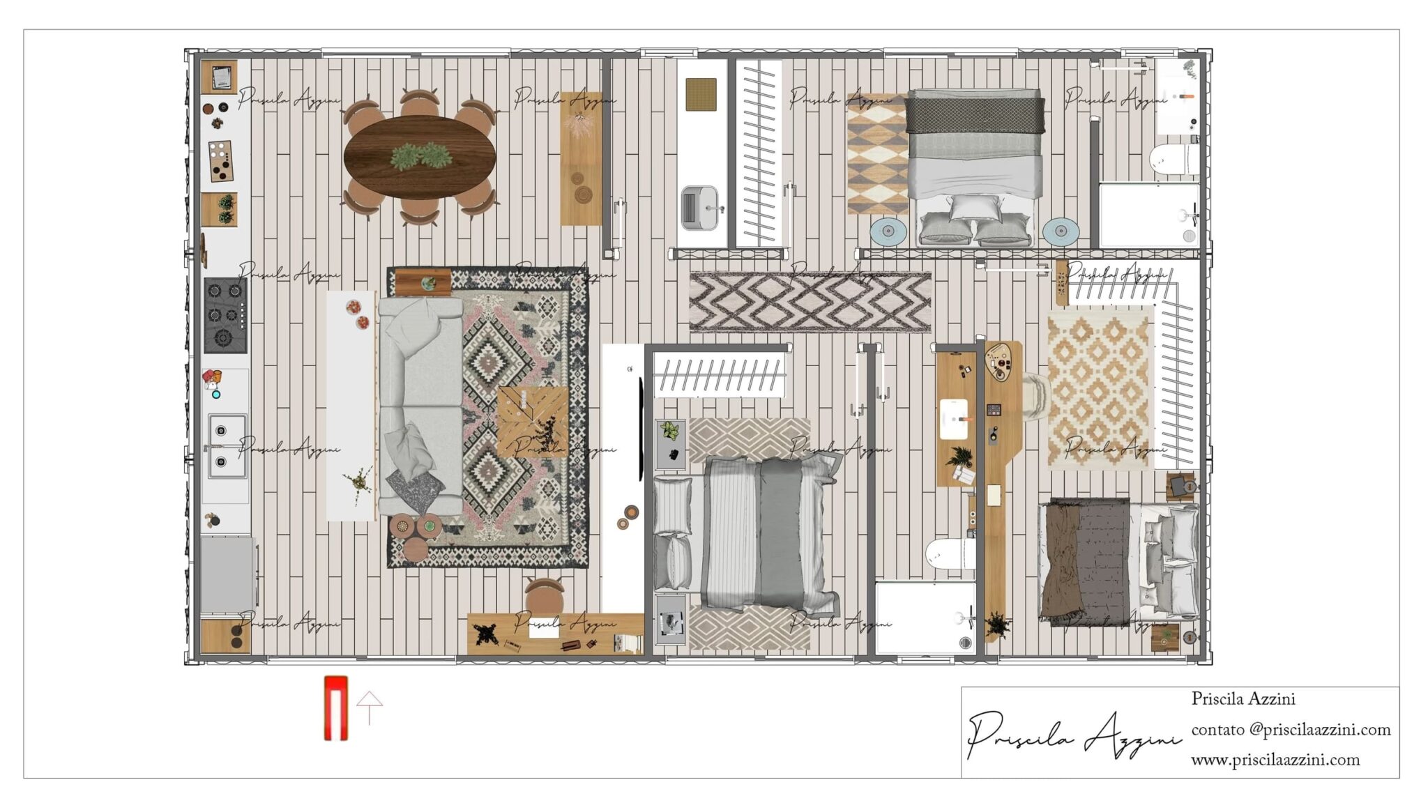 Transforming Shipping Containers into Stylish Three-Bedroom Container Home