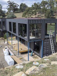 The Incredible Transformation: 5 Shipping Containers Become a 3-Bedroom ...