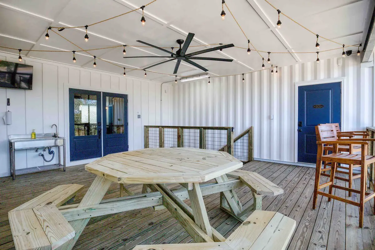 Elevated Shipping Container Beach House