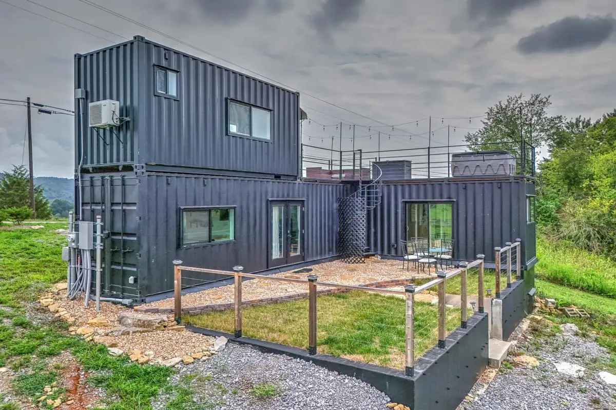 The Future of Affordable Living: A Modern Shipping Container Home in Tennessee