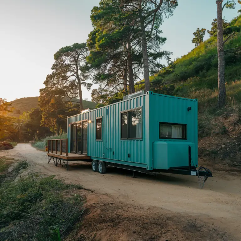 Container Homes on Wheels: The New Face of Mobile Living