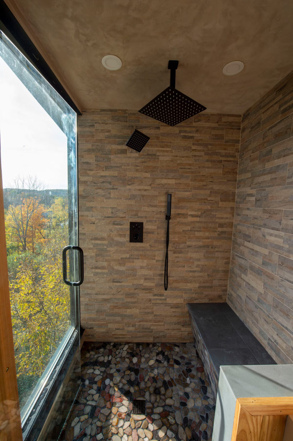 A Stunning Elevated Shipping Container Home