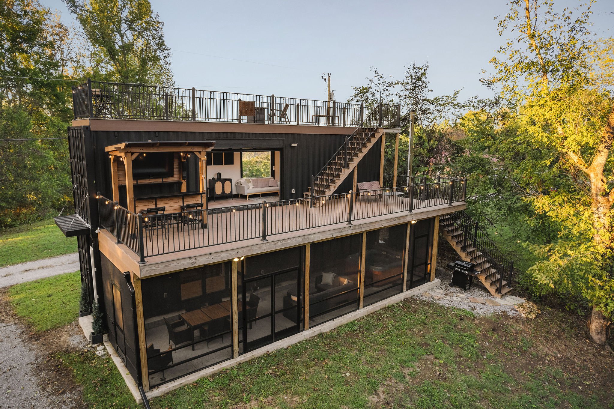 A Dreamy Shipping Container Home in Tennessee