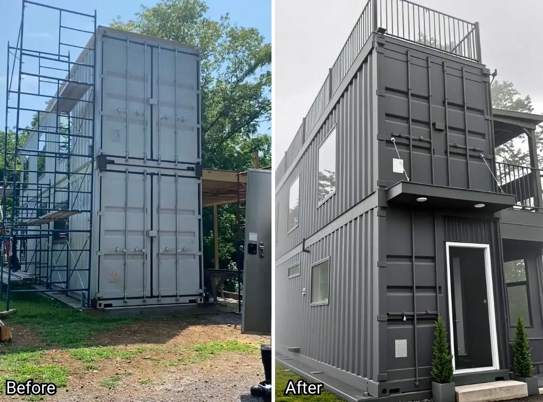 A Dreamy Shipping Container Home in Tennessee